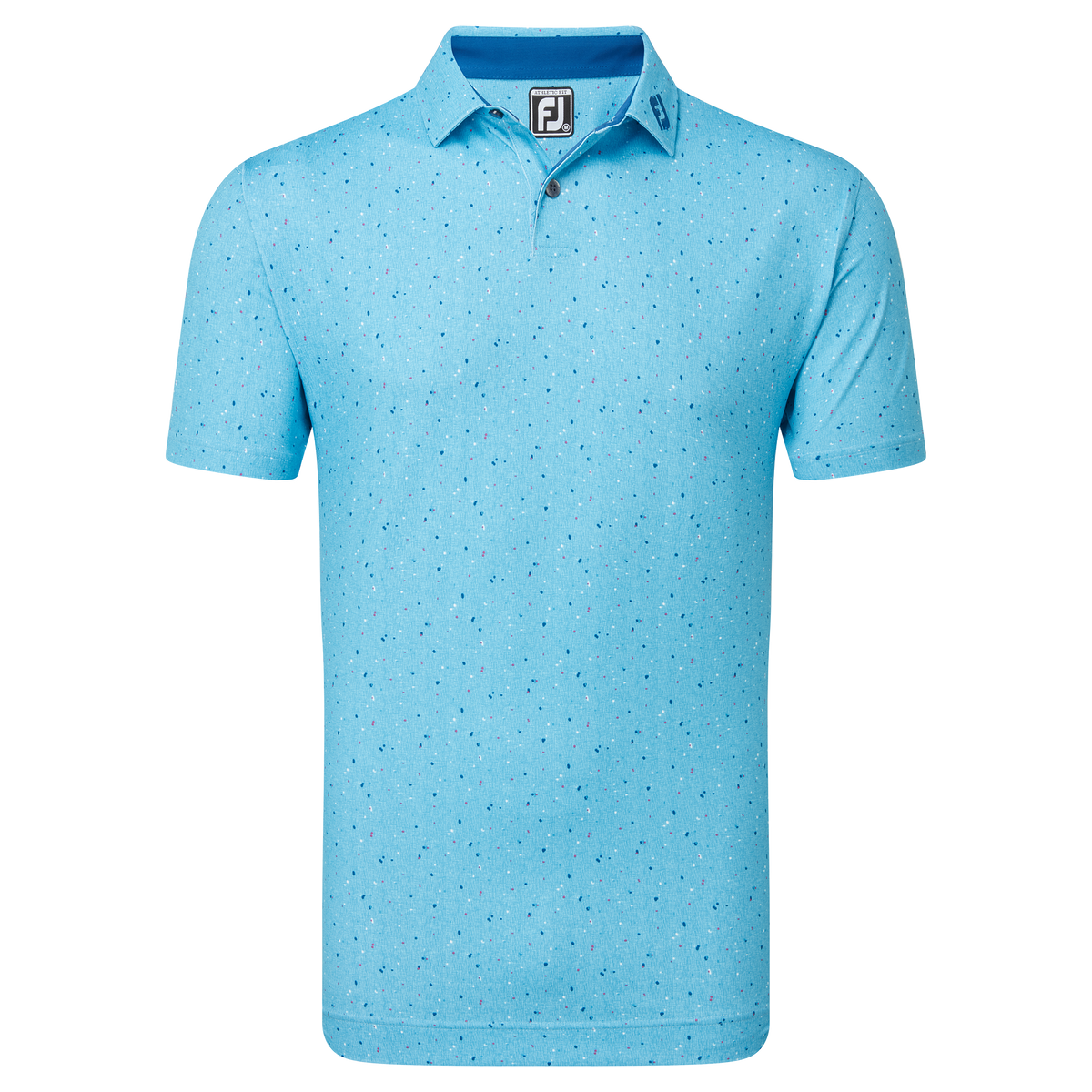 FootJoy Tweed Texture Pique Golf Shirt - Blue Sky — Pin High Golf