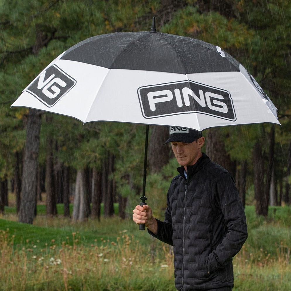 PING Tour Double Canopy Golf Umbrella 68" — Pin High Golf